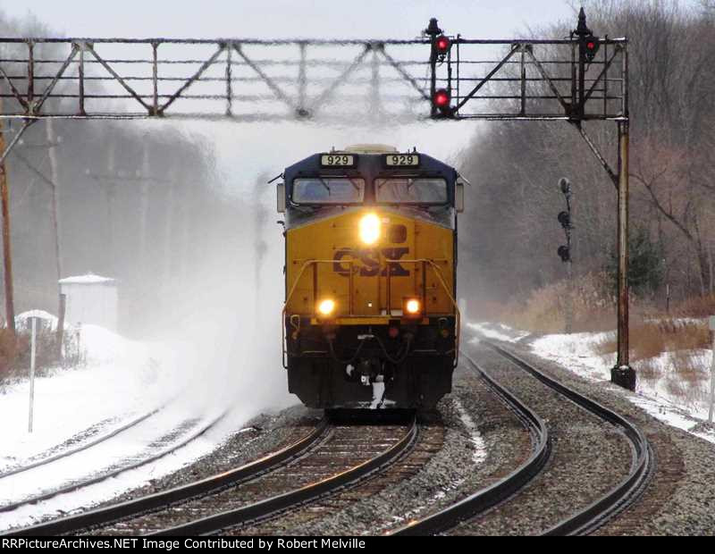CSX 929 westbound av CP 380
